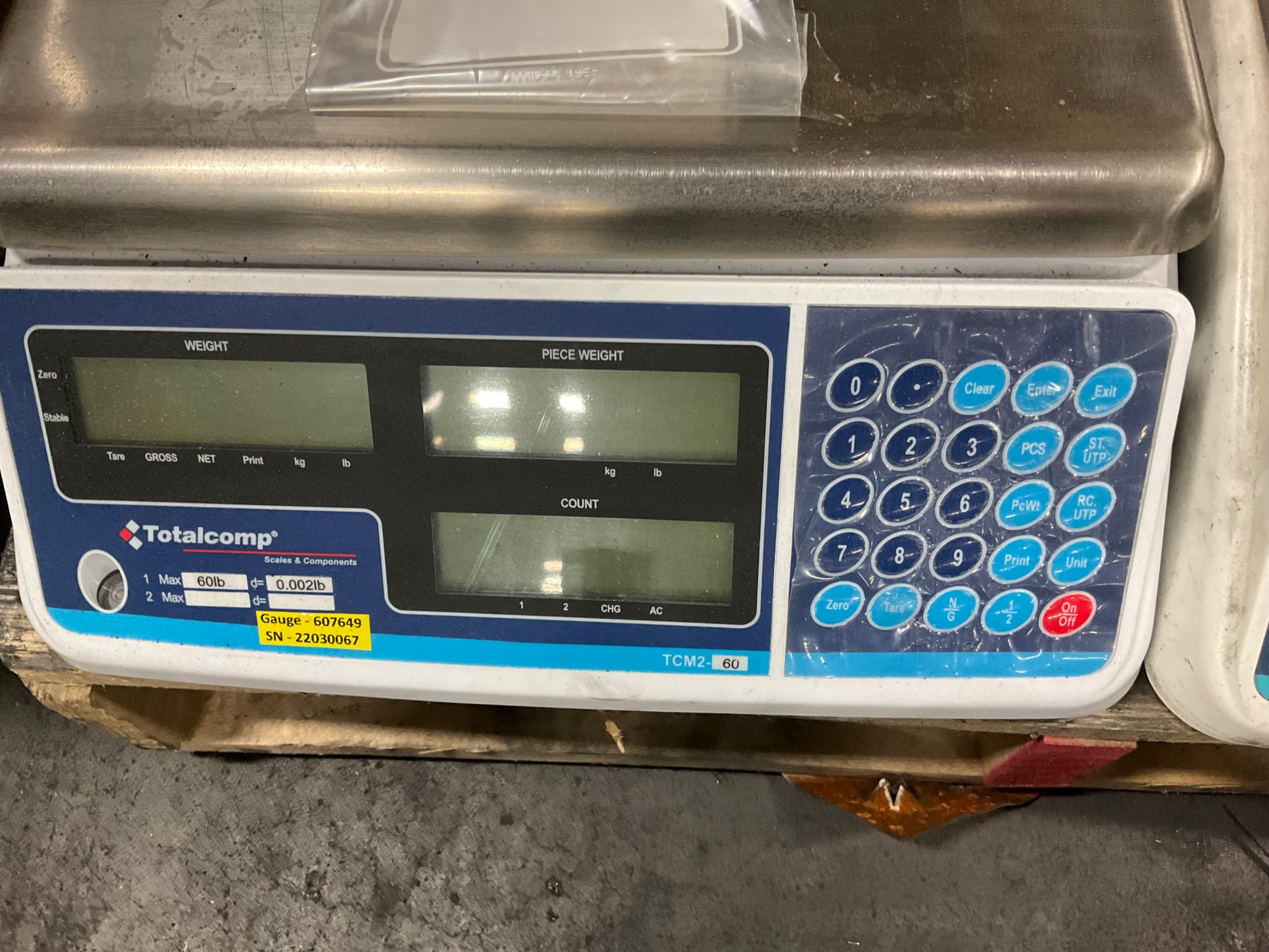 QTY 4: TOTALCOMP TCM2 SCALES