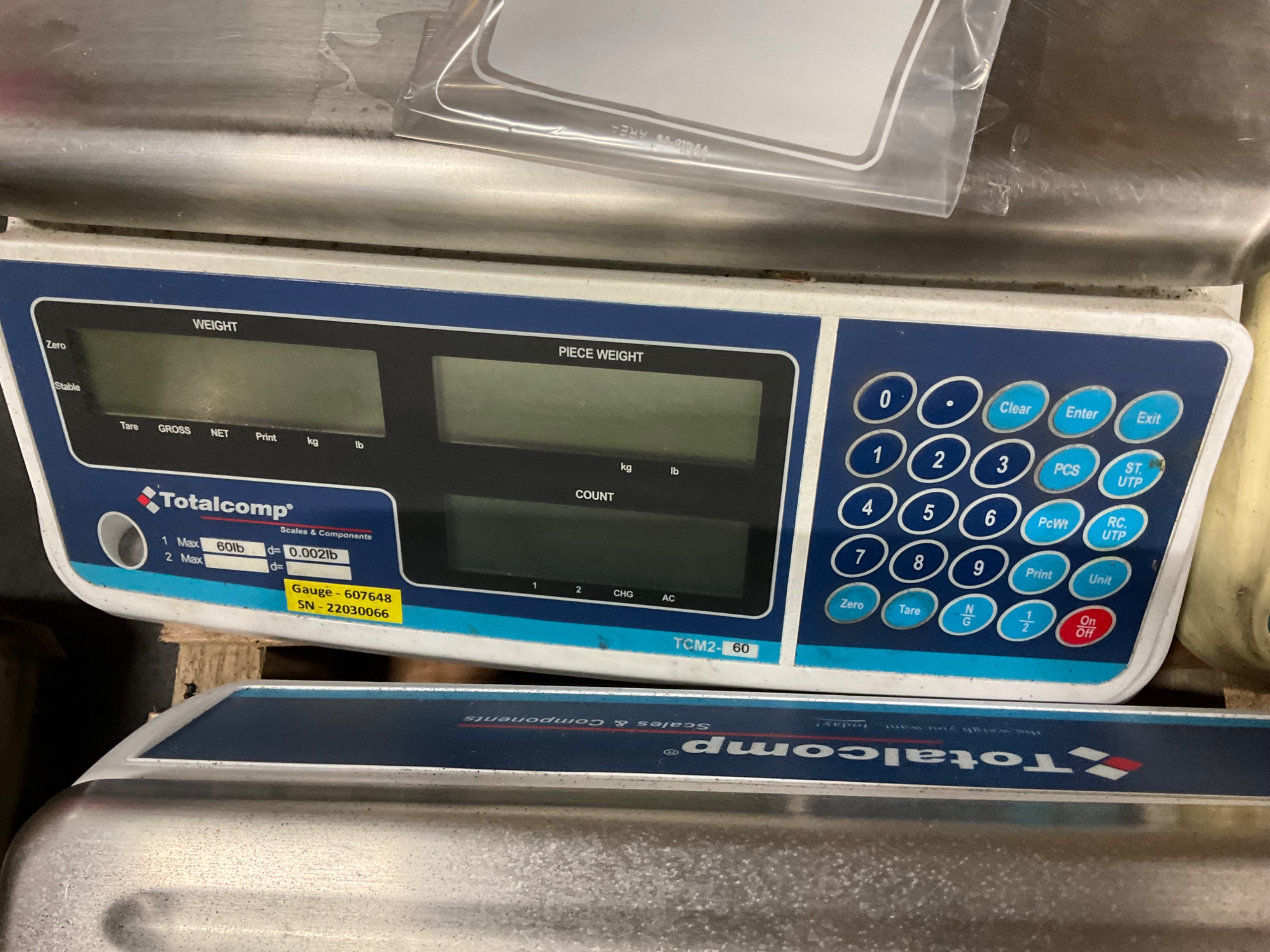 QTY 4: TOTALCOMP TCM2 SCALES