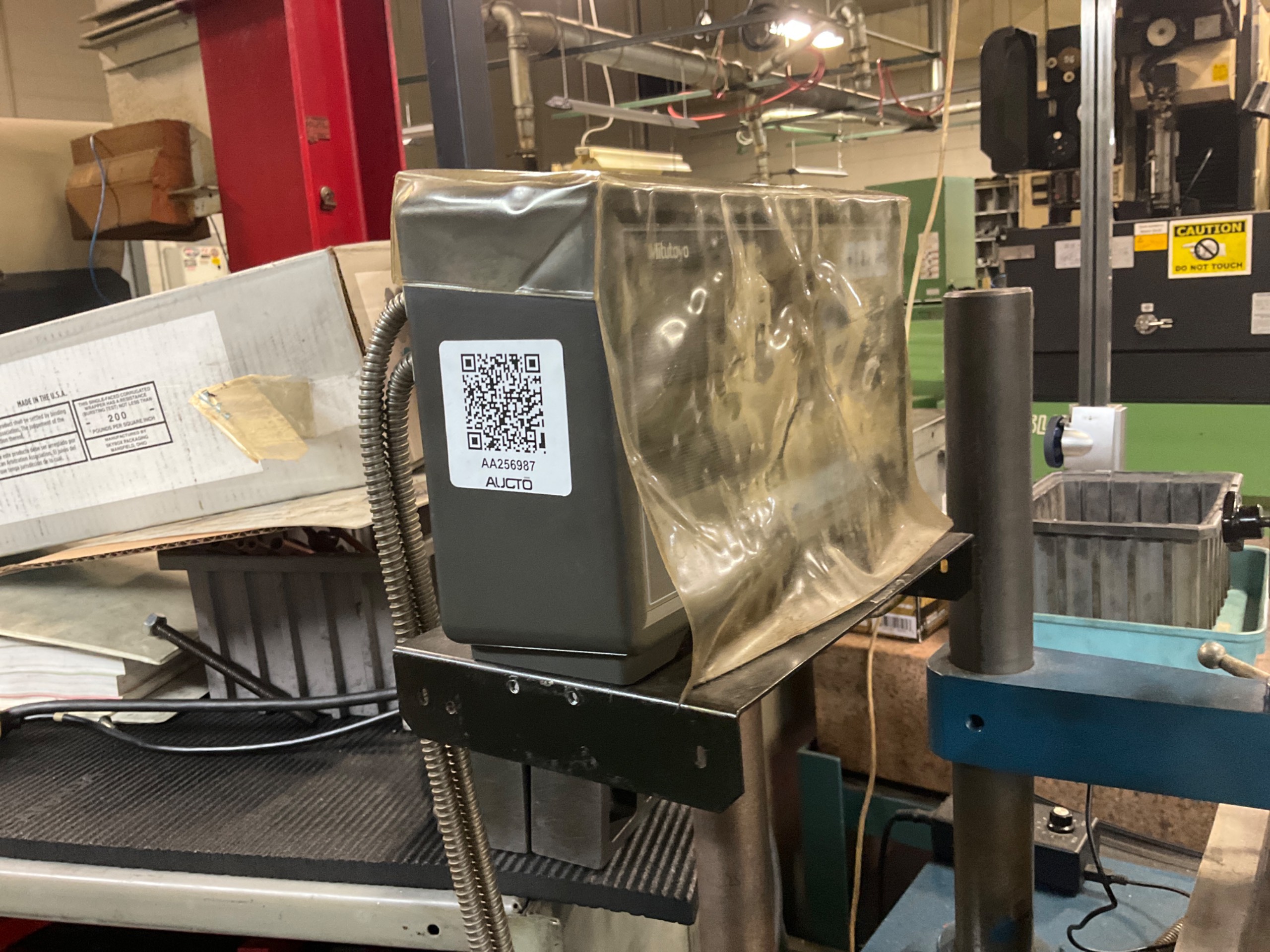 TROYKE CS-12 ROTARY TABLE WITH DRO