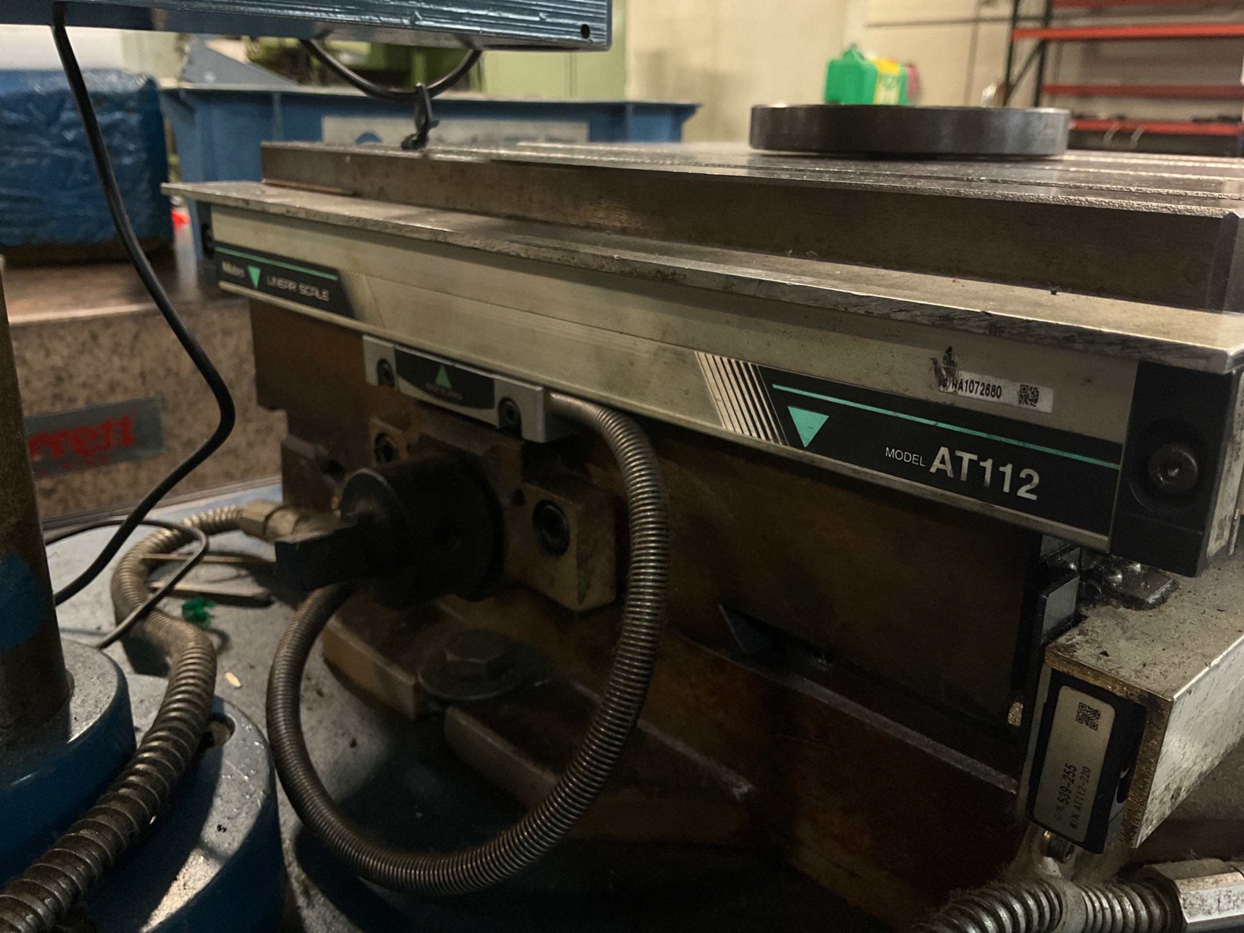 TROYKE CS-12 ROTARY TABLE WITH DRO