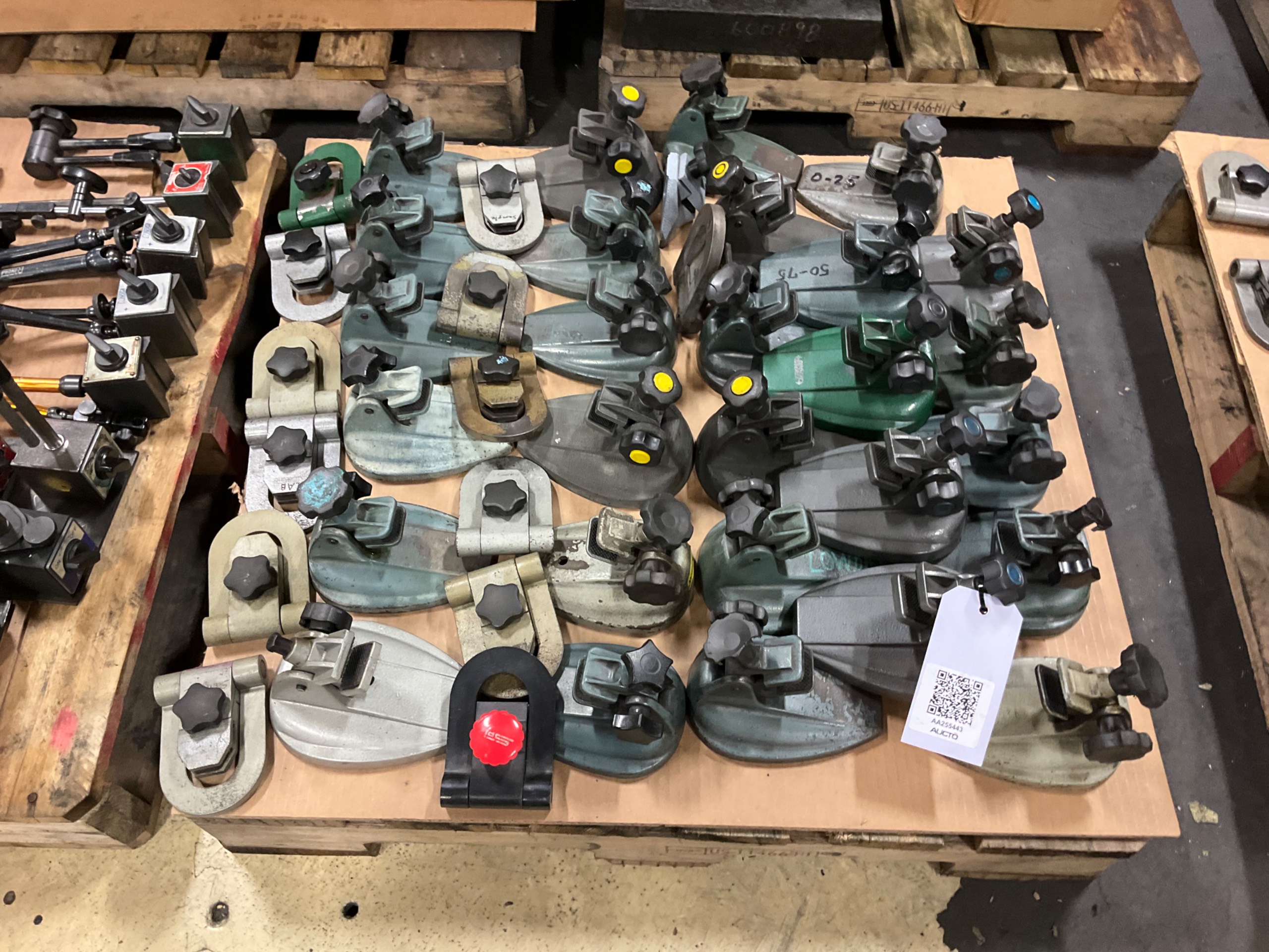 BULK QTY OF SURFACE GRINDER FIXTURES & WHEEL DRESSERS