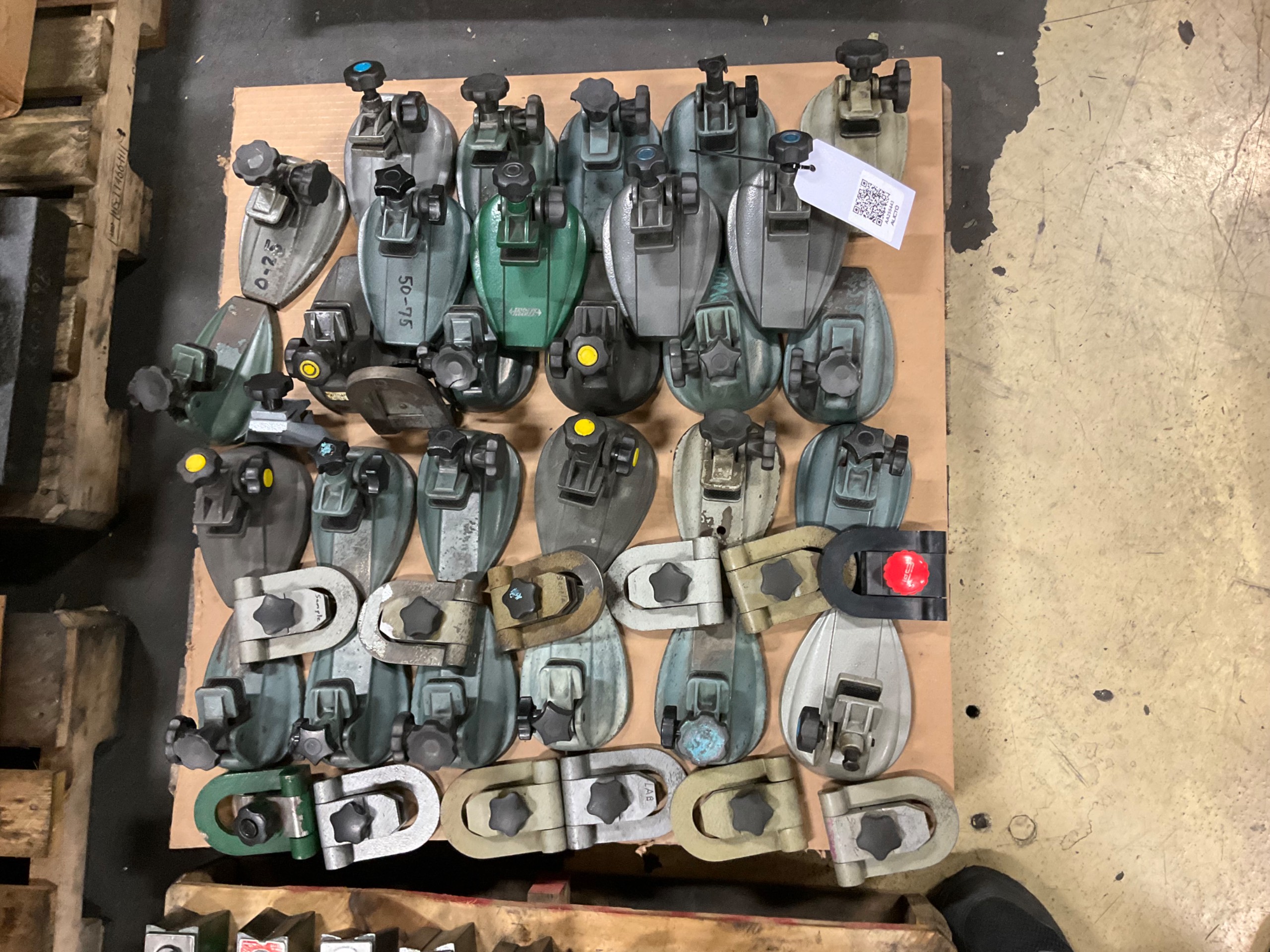 BULK QTY OF SURFACE GRINDER FIXTURES & WHEEL DRESSERS