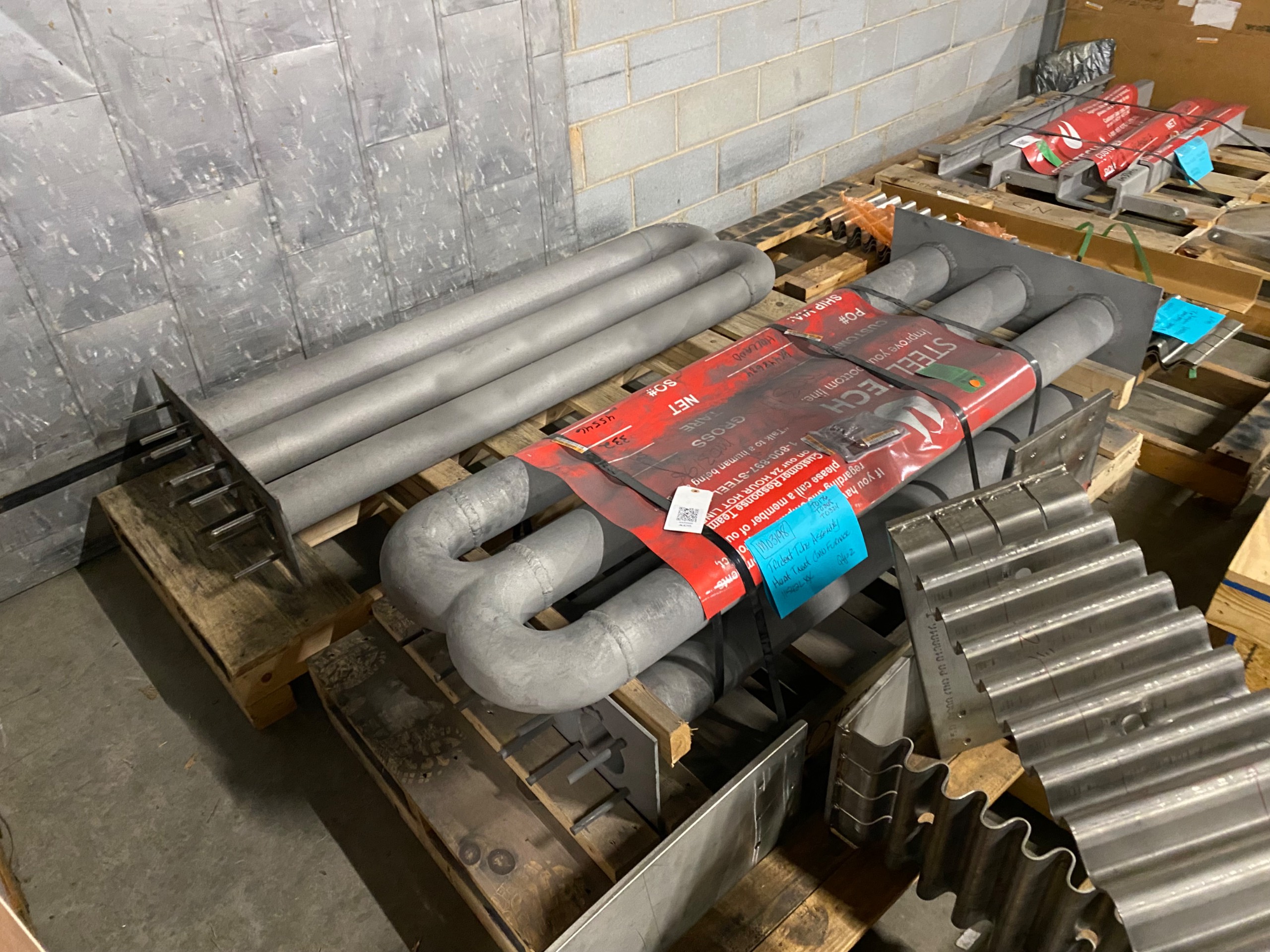 HEATING TUBES FOR COMBUSTION FURNACE