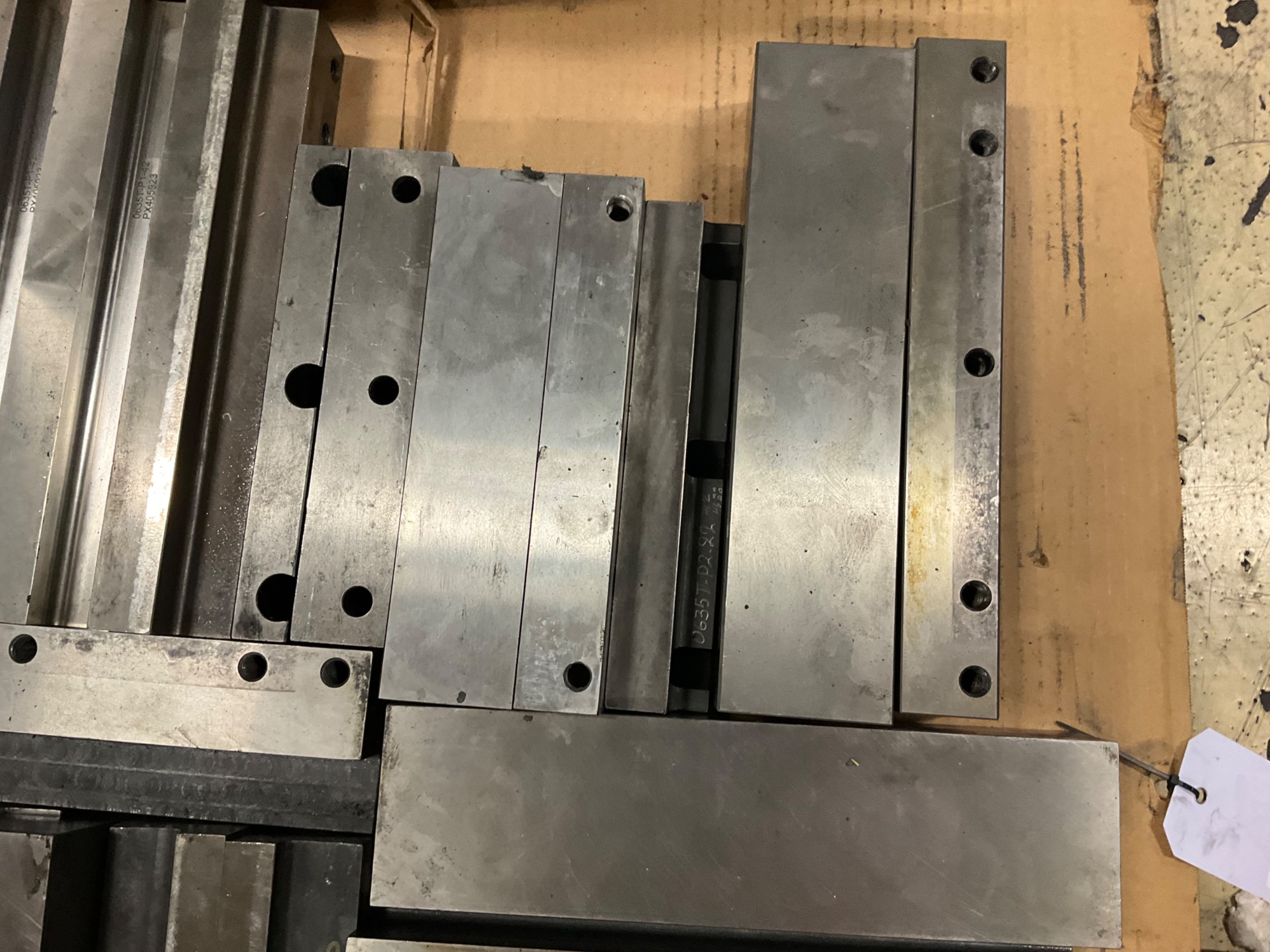 BULK QTY OF DIE PLATES PRESS PARTS